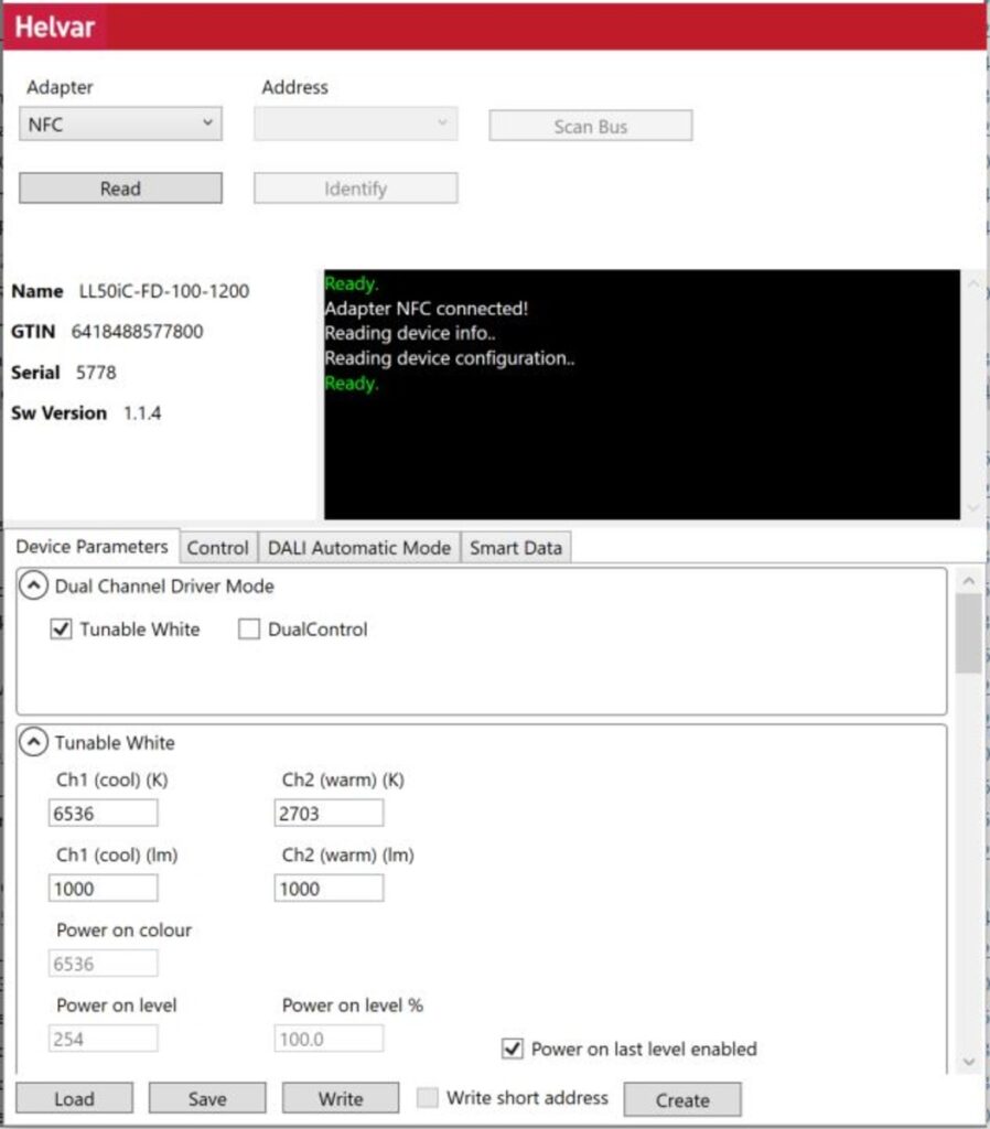 Helvar Driver Configurator Software | Helvar Components Oy Ab