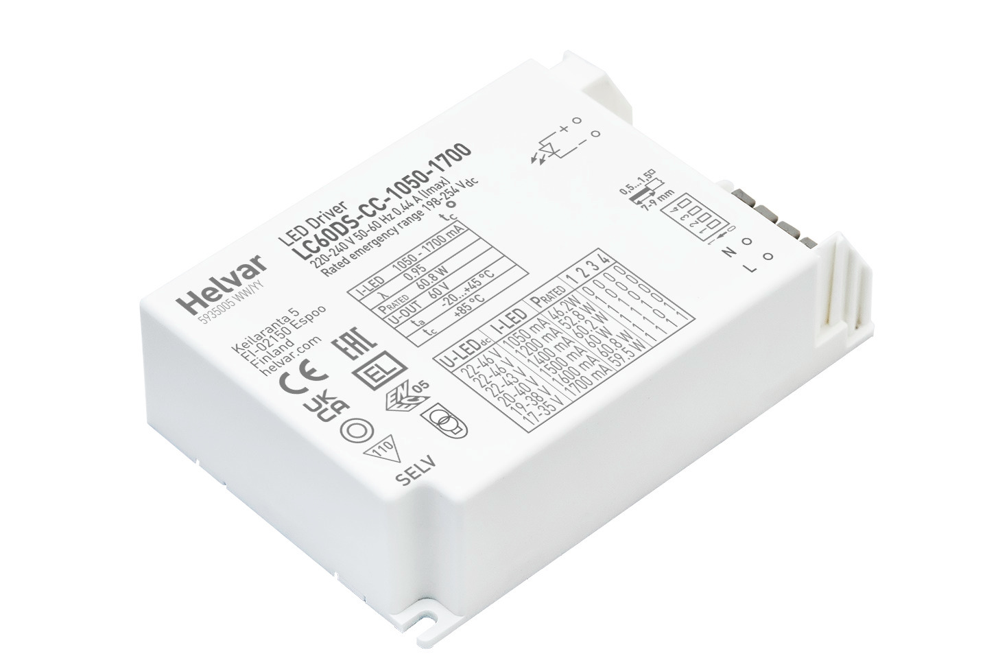 Non-dimmable LED Drivers | Helvar Components Oy Ab